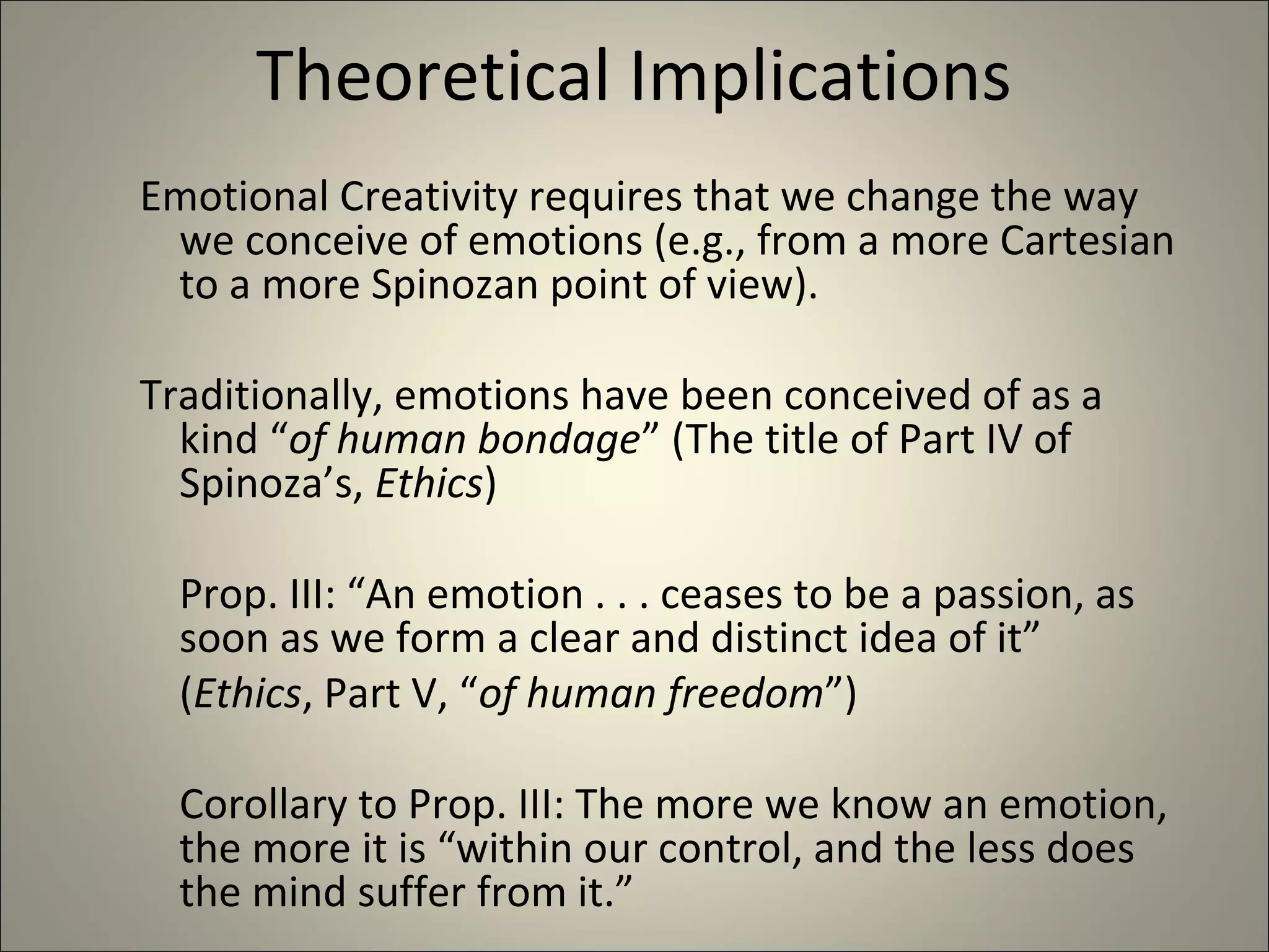 Emotions & creativity | PPT