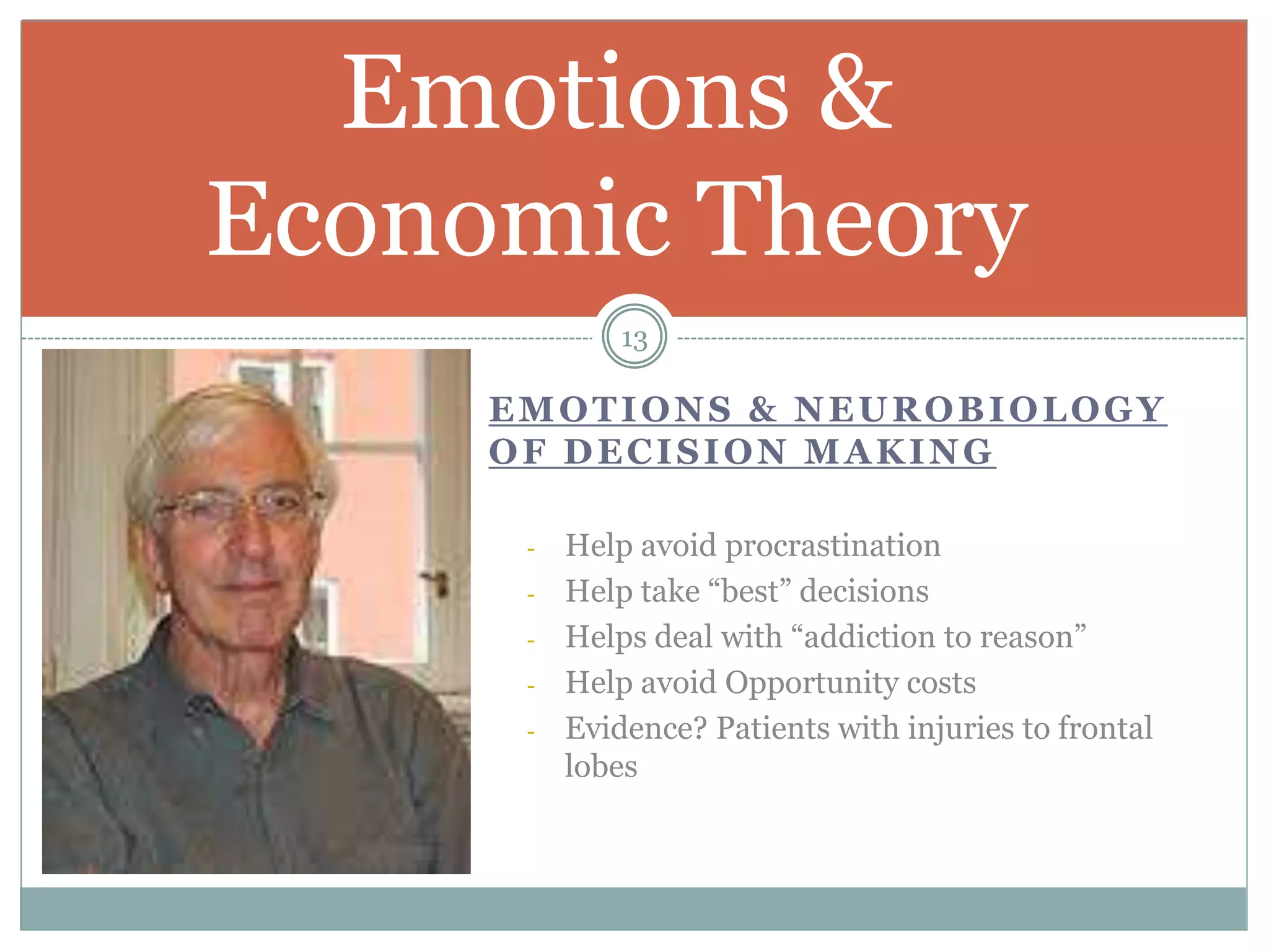 Emotions & Behavioral Economics | PPTX