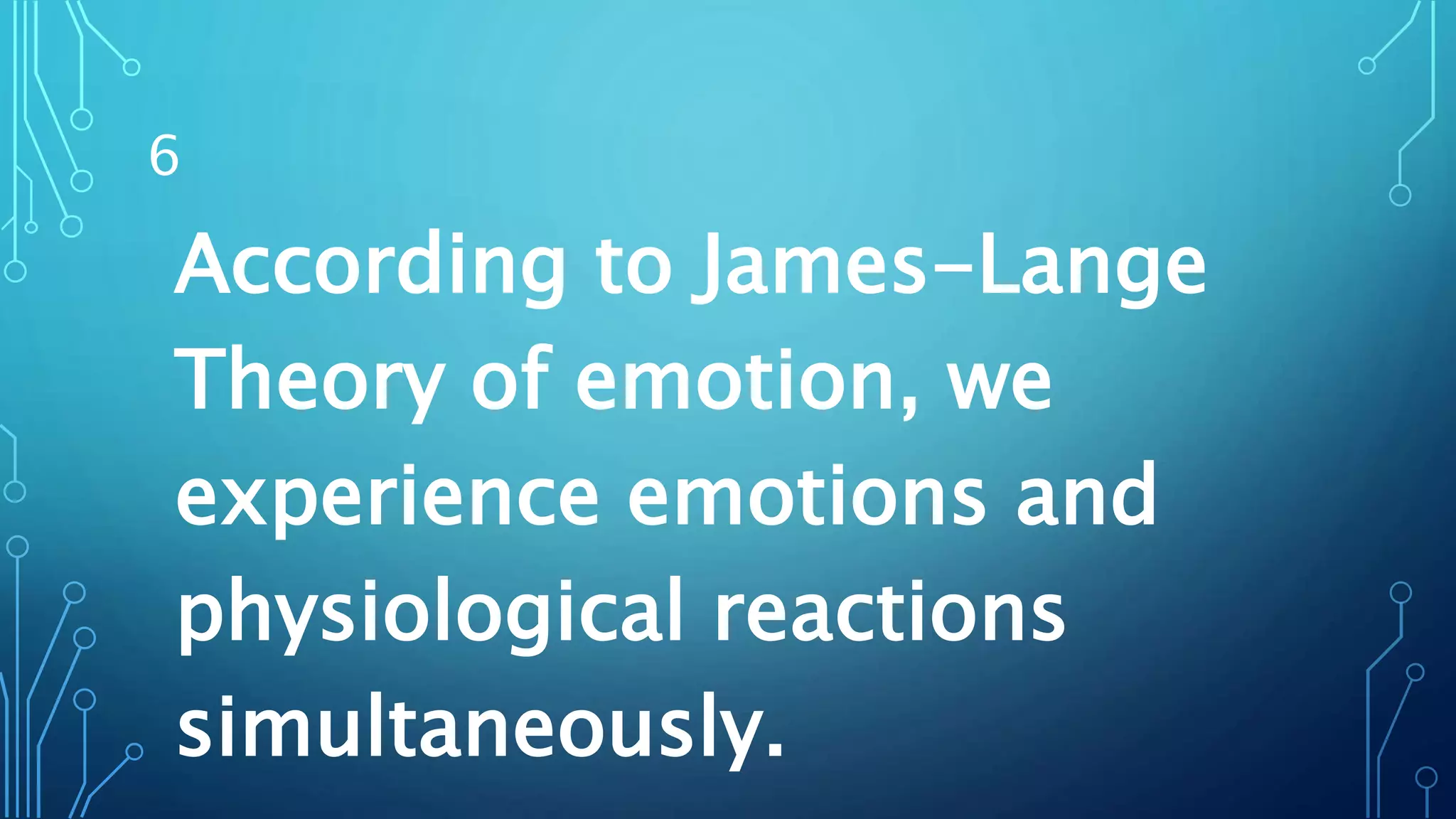 Introduction to Psychology : Emotions | PPTX
