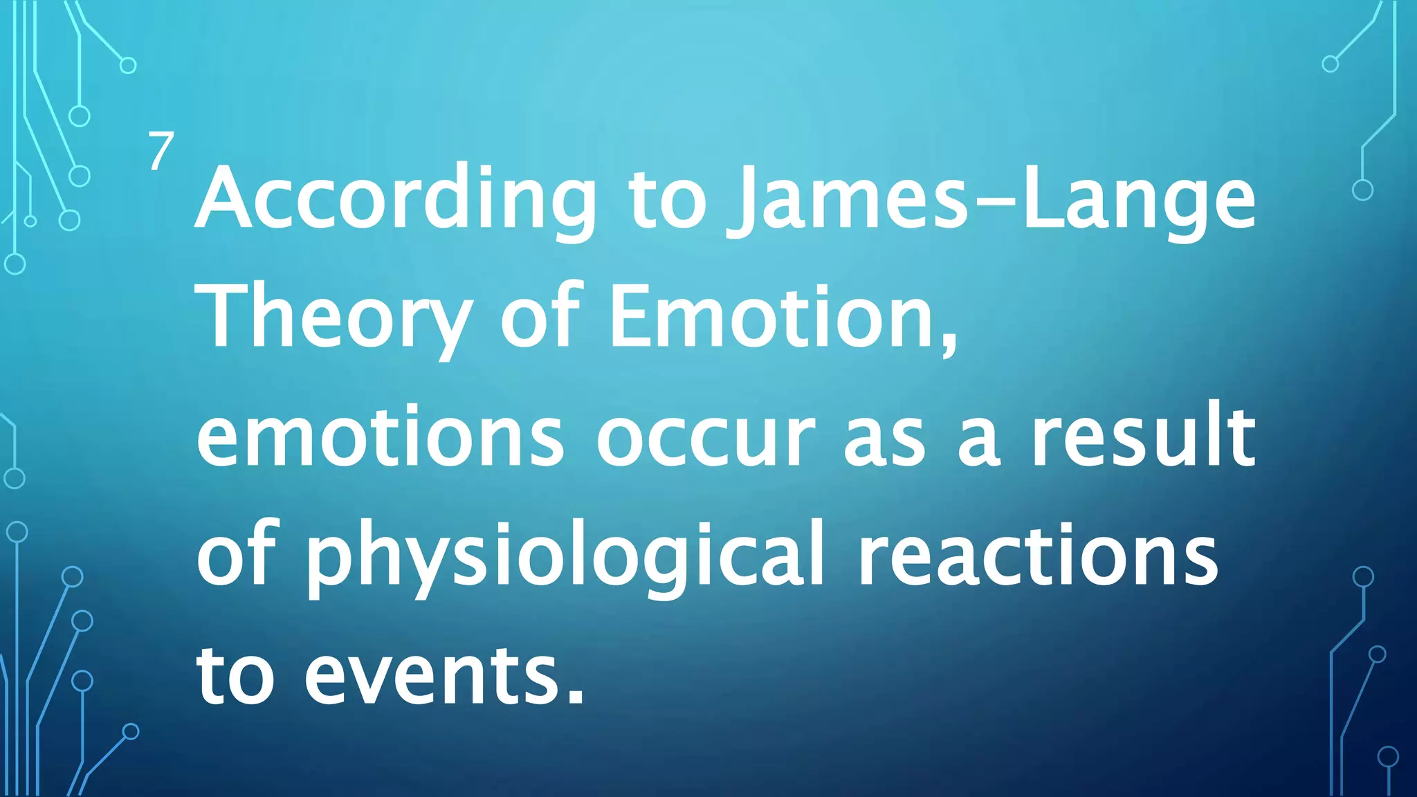 Introduction to Psychology : Emotions | PPTX