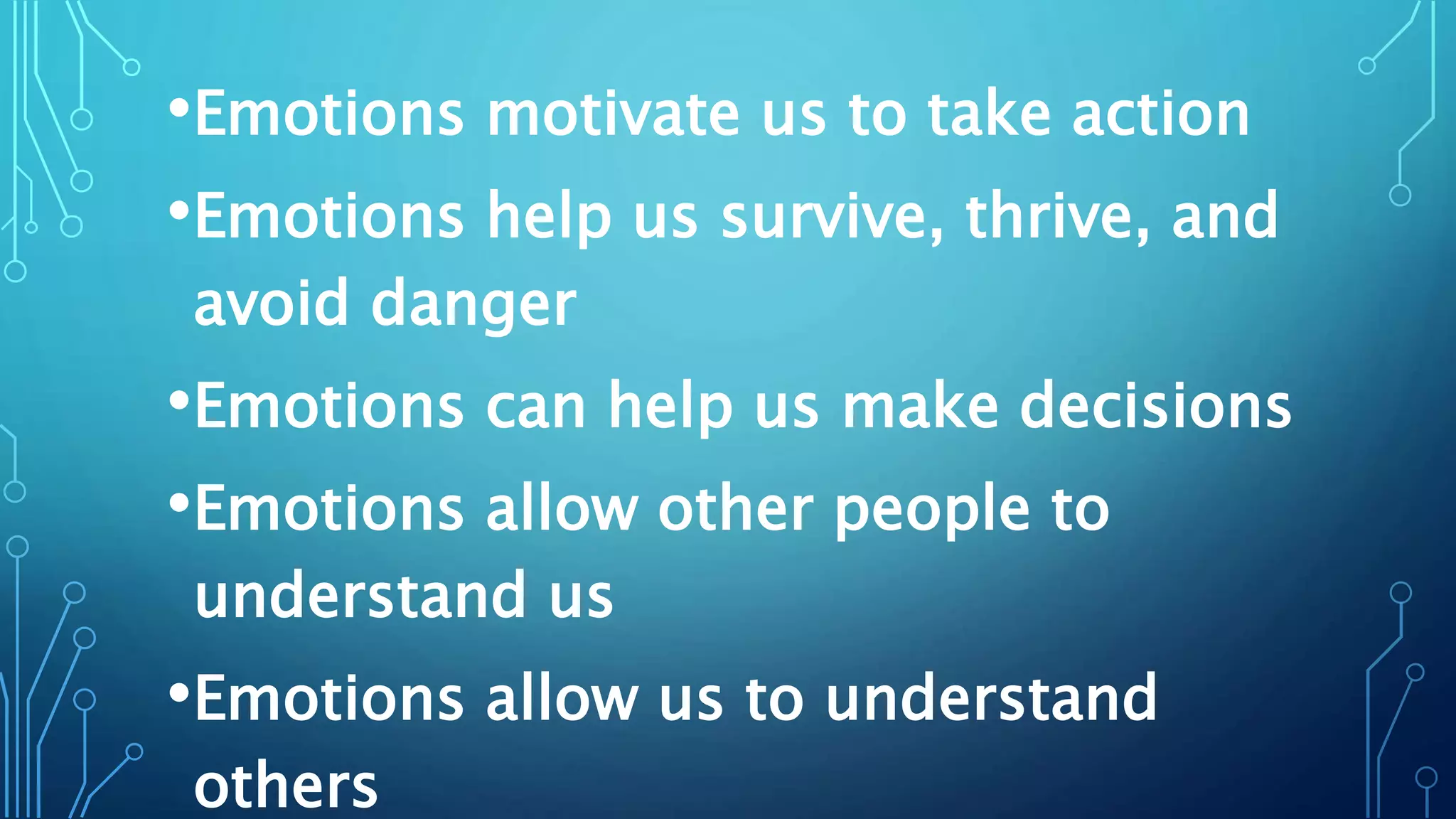 Introduction to Psychology : Emotions | PPTX