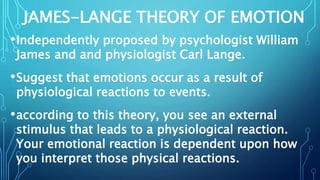Introduction to Psychology : Emotions | PPTX