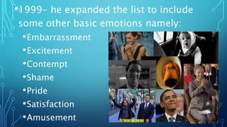 Introduction to Psychology : Emotions | PPTX