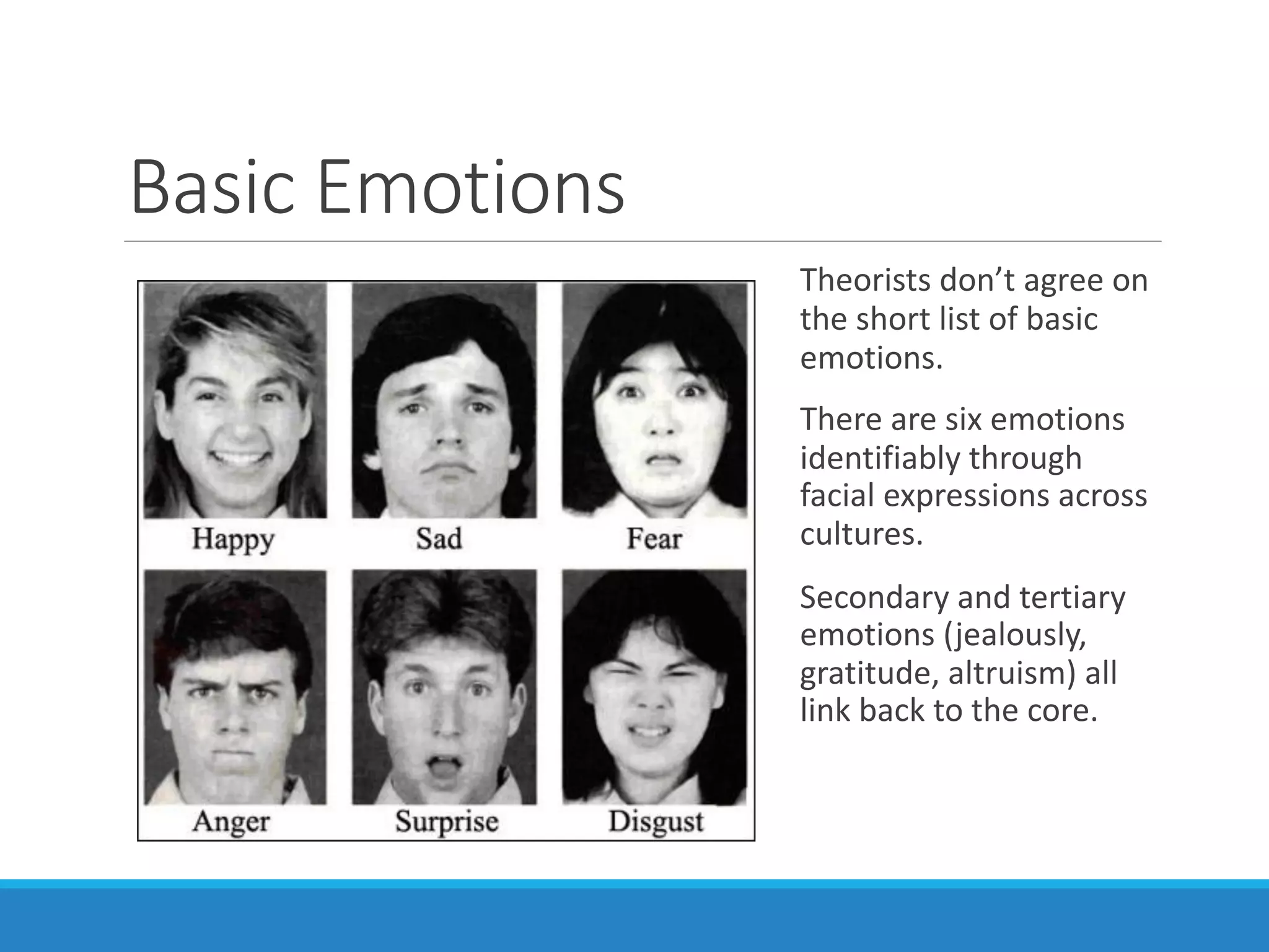 Emotions Cheat Sheet - Theories and Impact | PDF