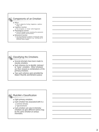 Emotions i | PDF | Science