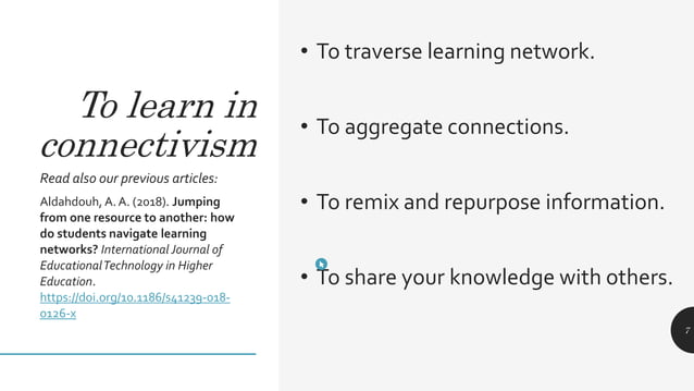 Emotions in connectivist learning experiences | PPTX | Educational Assessment | Education