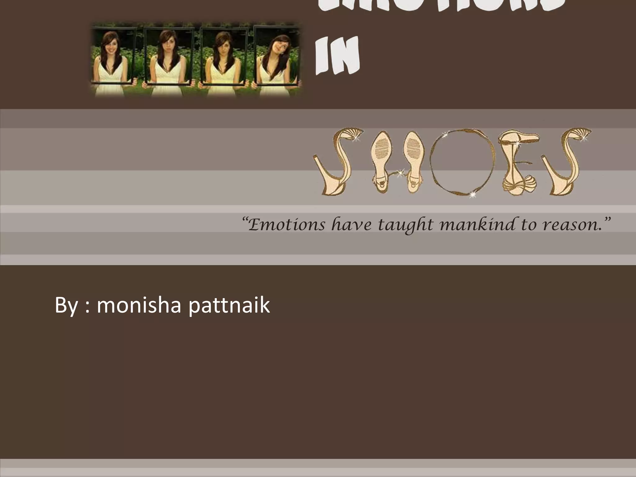 Emotions in shoes | PPT