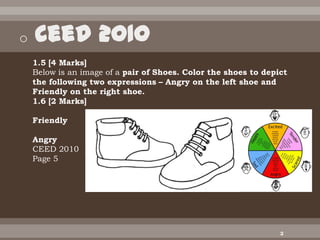 Emotions in shoes | PPTX