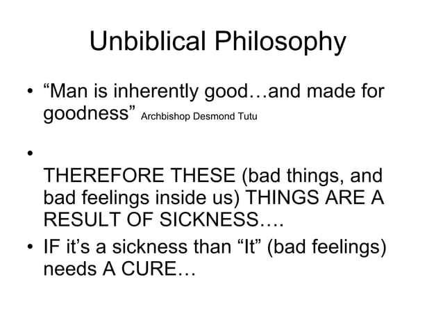 Dealing with Negative Emotions in a Biblical Way | PPT | Christianity ...