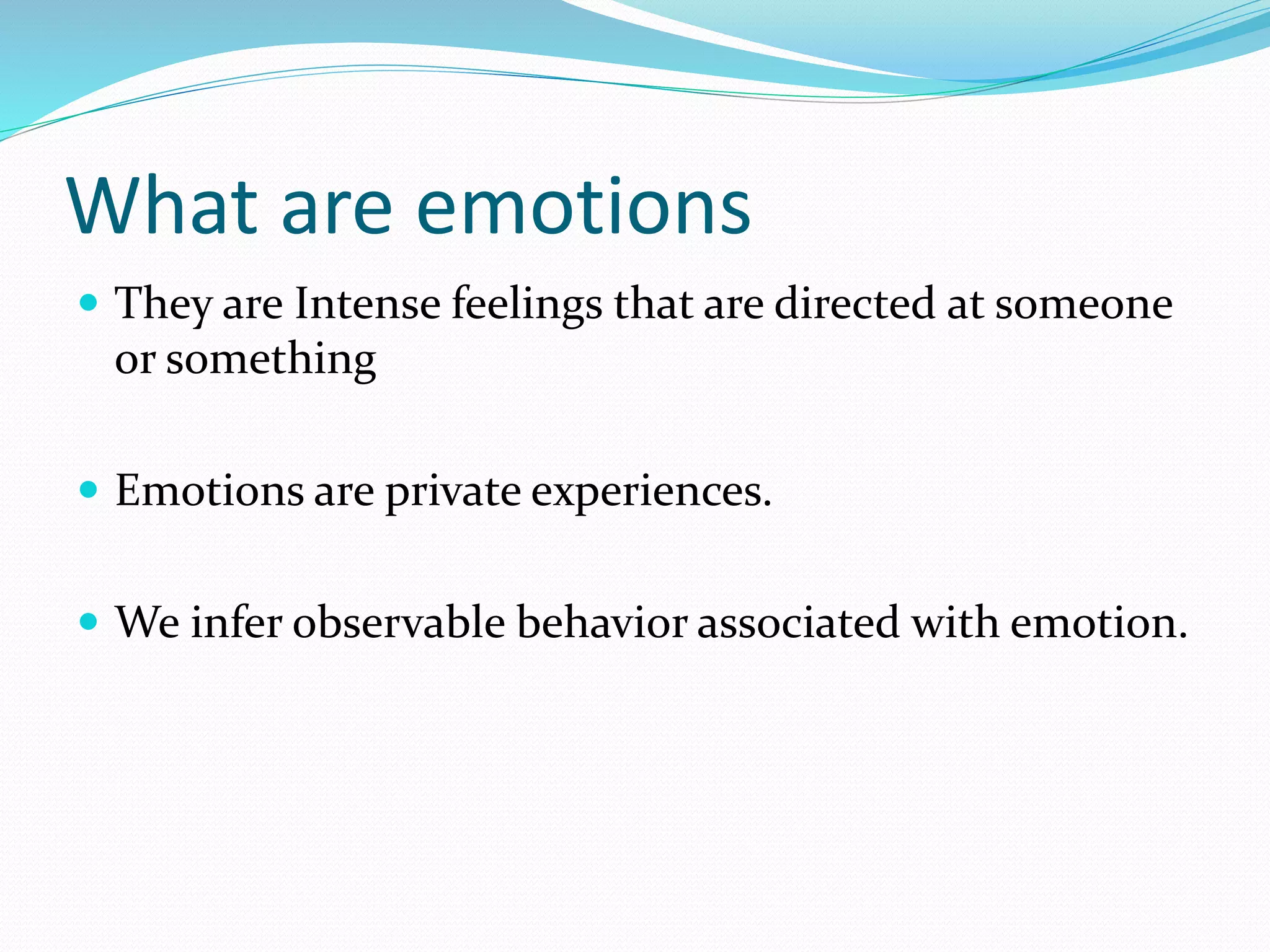 Emotions ppt | PPTX