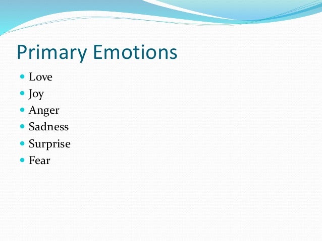 Emotions ppt