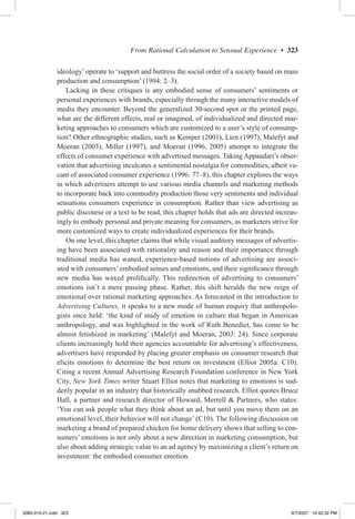 Emotions reader the marketing of emotions in advertising | PDF