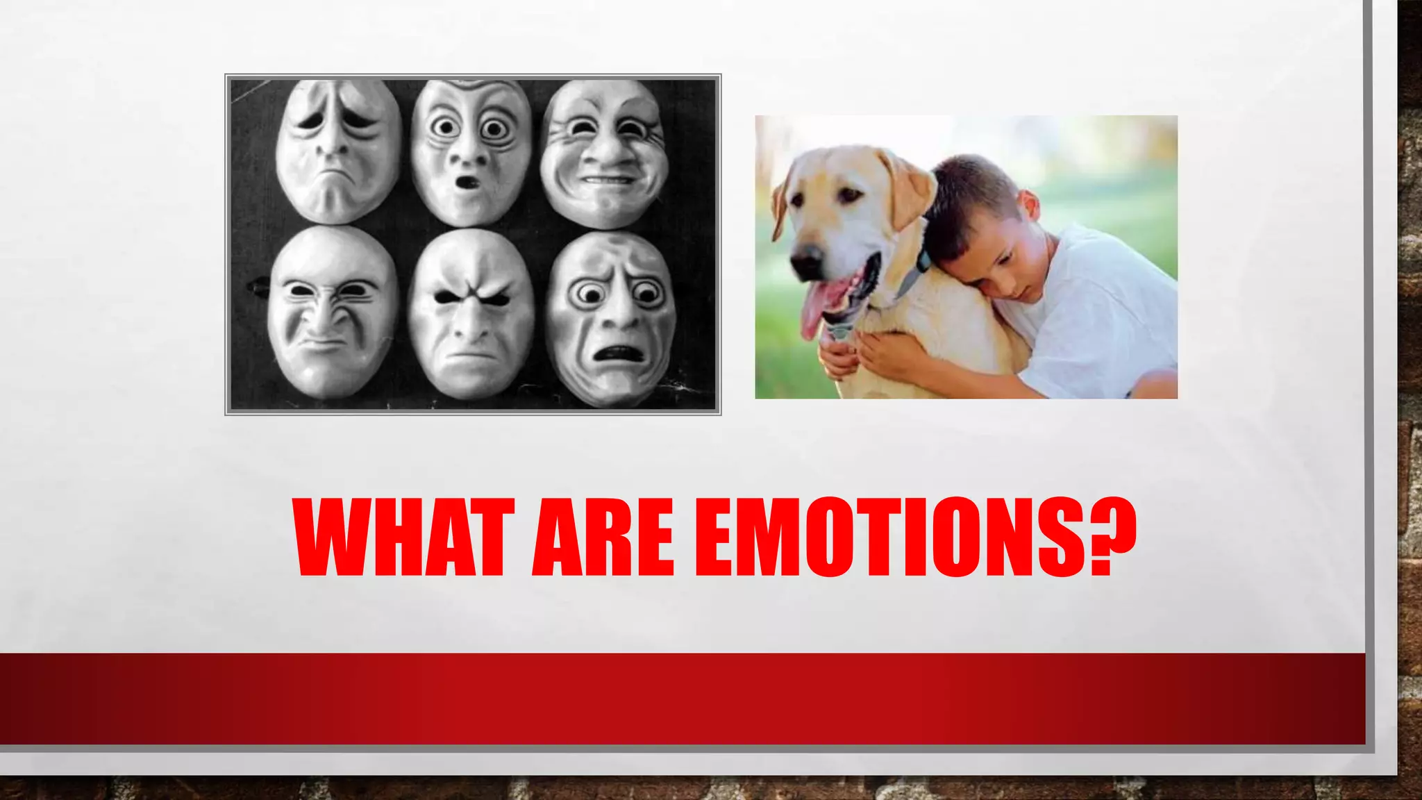 Emotions presentation | PPTX
