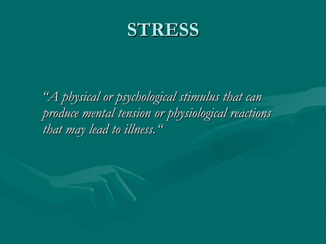 Emotion&stress,Psychology | PPT