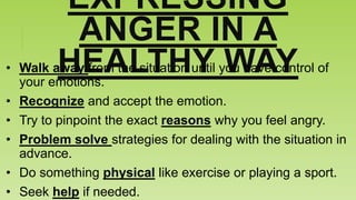 Emotions uncontrolled emotions | PPT