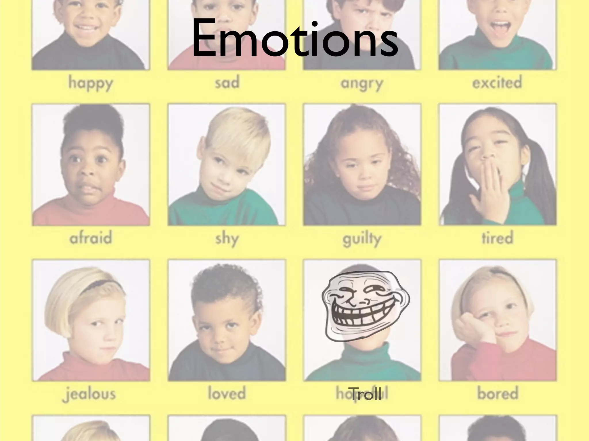 Emotions 1: Introduction to rage faces | KEY