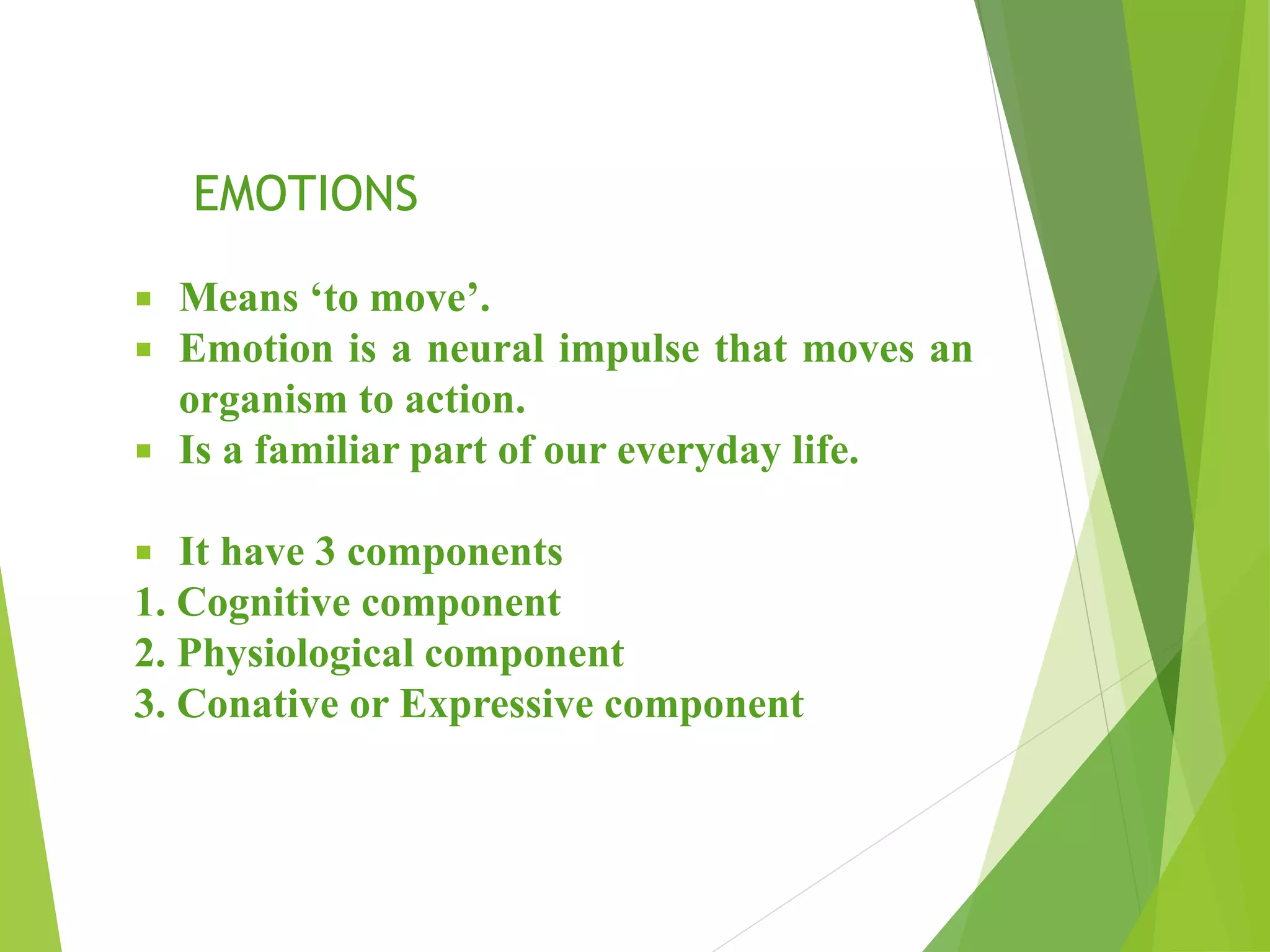 Emotions, values, attitudes | PPTX