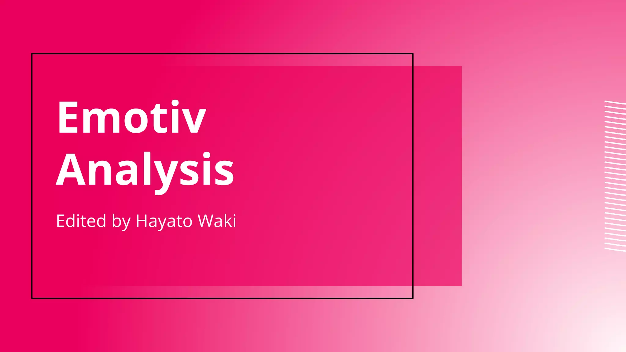 Emotiv Analysis | PDF