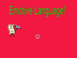 Emotive language-example | PPT