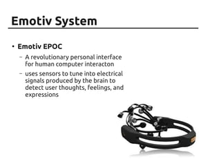 Emotiv epoc introduction | PDF