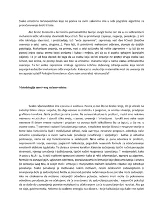 Emotivno računovodstvo i psihološka matematika u O.l.I. metodu | PDF