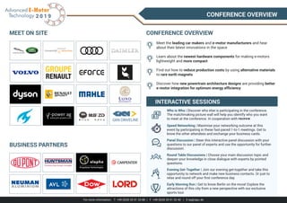 Daimler, Audi, and Volvo, at Advanced E-Motor - Advanced E-Motor Technology Conference 2019 | PPT