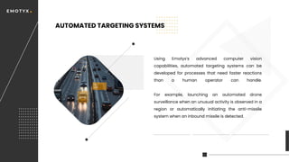 AI-powered real-time video analytics for defence sector | PPT