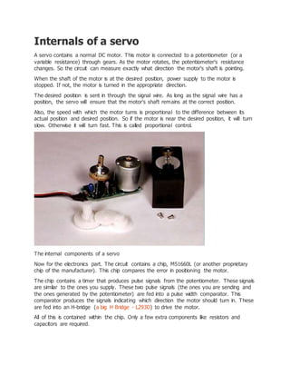How does a servo motor work? | DOCX