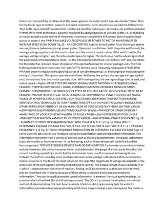 How does a servo motor work? | DOCX