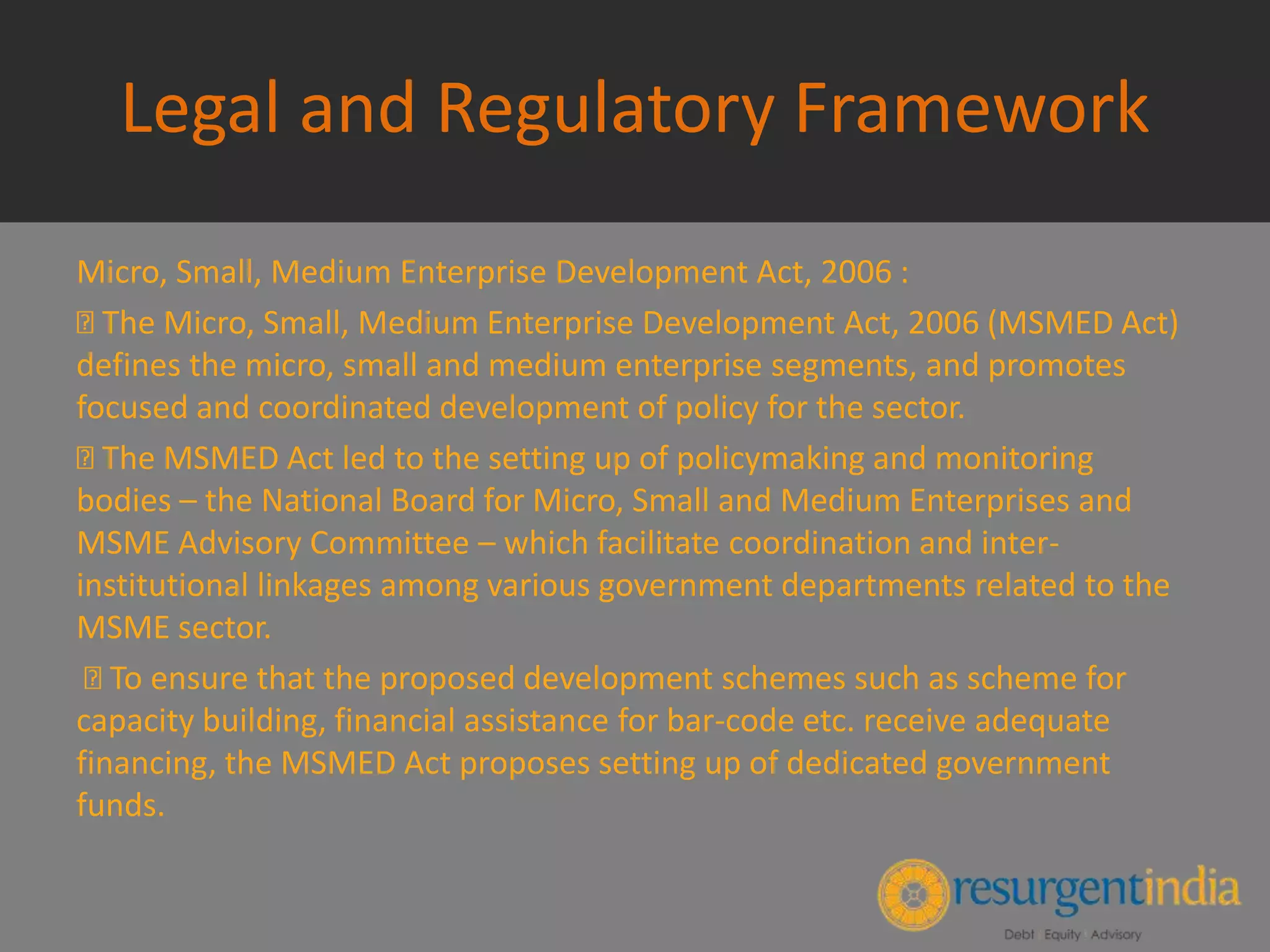 Empowering MSMEs - Challenges in MSME Financing - Part - 4 | PPT