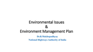 EMP - IAHE Environment management plan | PPTX