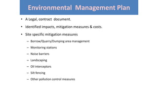 EMP - IAHE Environment management plan | PPTX