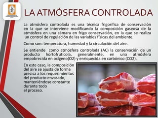 Empacadora de admosferas controladas i. ingenieria | PPTX