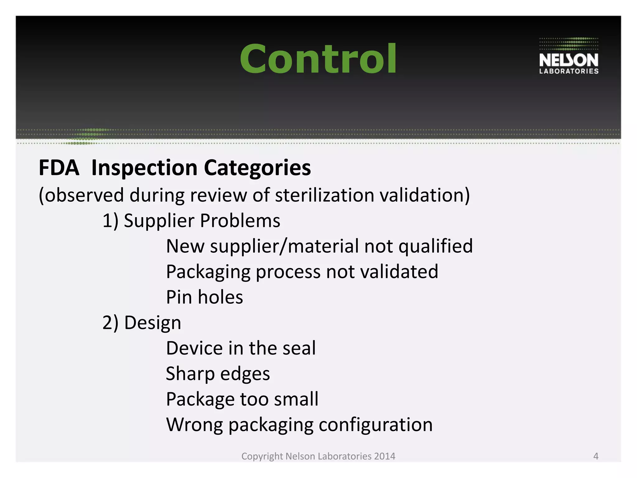 Empaques con barrera esteril y sus fallas comunes | PPT