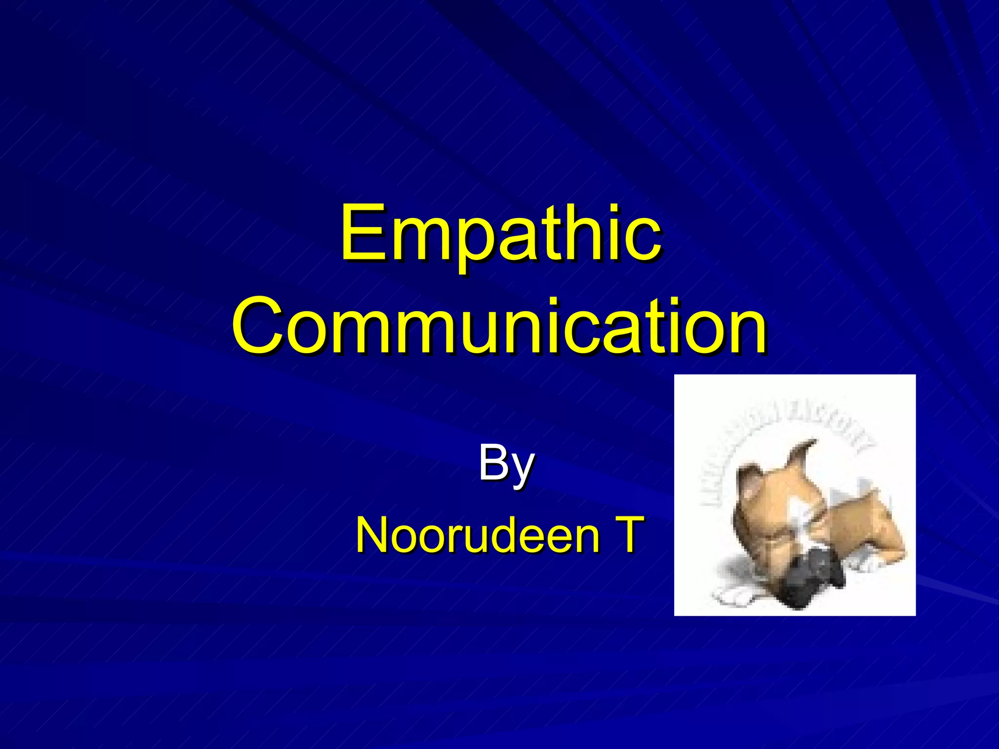 Empathetic Communication | PPT