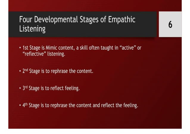 Empathic Communication | PPT