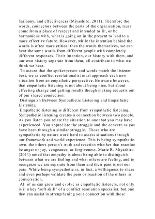 Empathic Listening How can empathetic listening assist when listen.docx