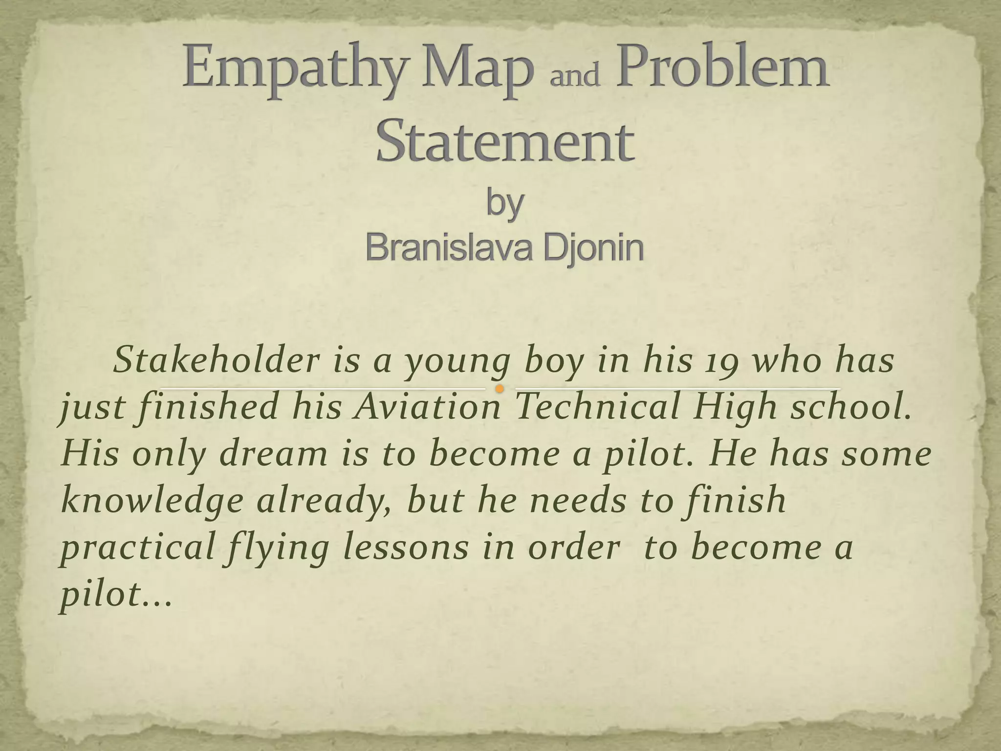 Empathize and Define | PPT