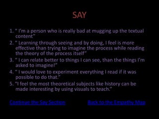 Empathize and define | PPTX