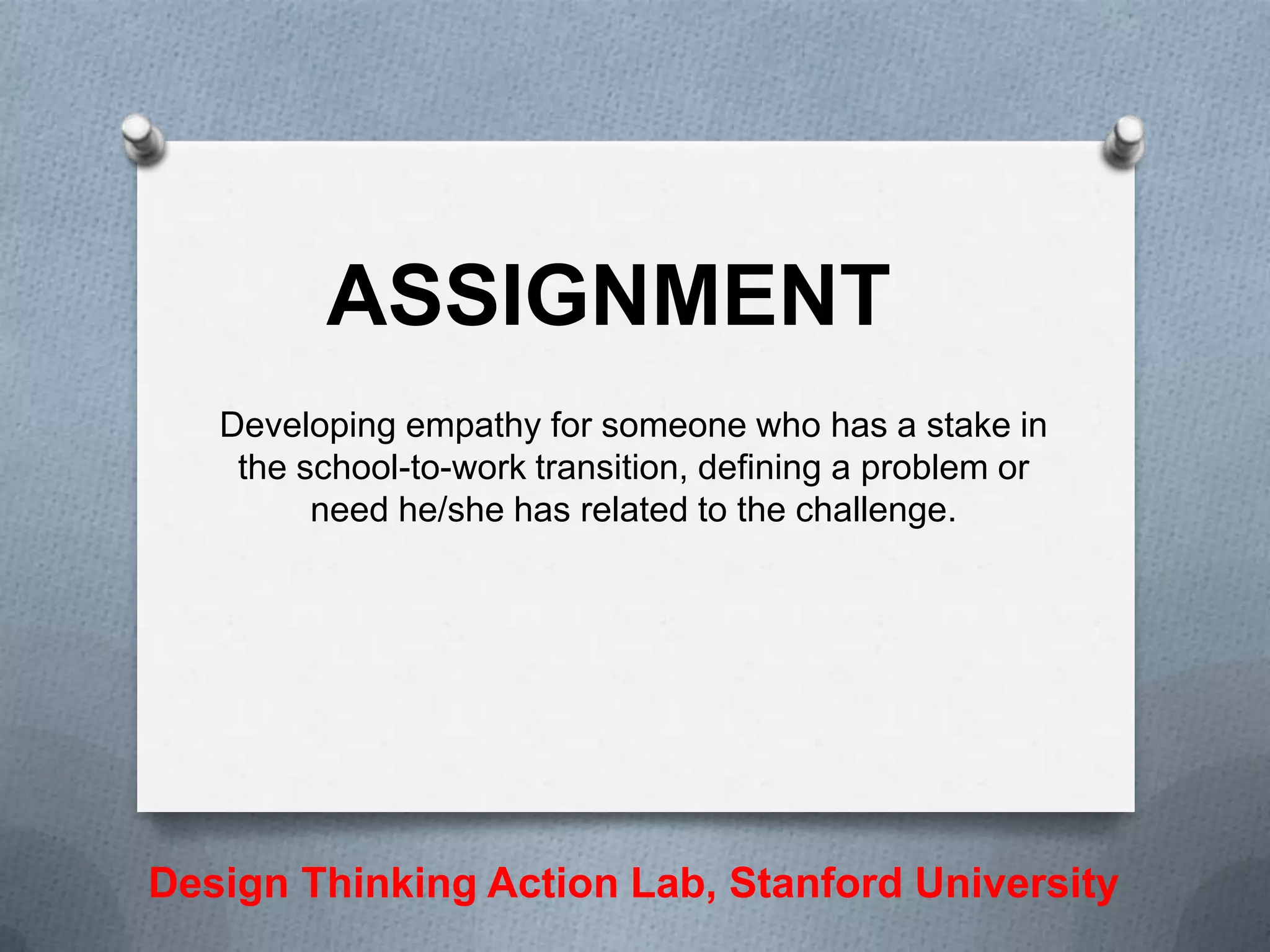 Empathize and define | PPT