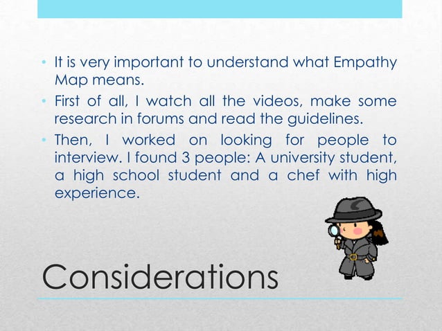 Empathize and define empathy map | PPT