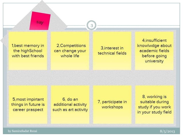 Empathize anddefine samirarezai | PPTX
