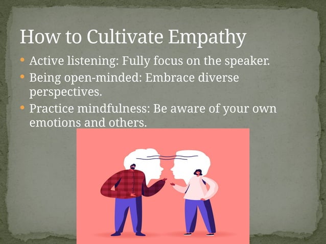 Empathy: A tool for understanding others | PPT