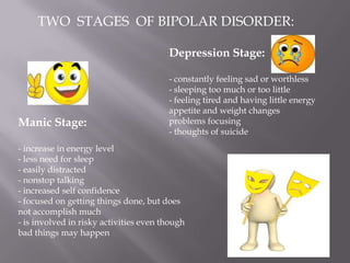 bipolar disorder | PPTX