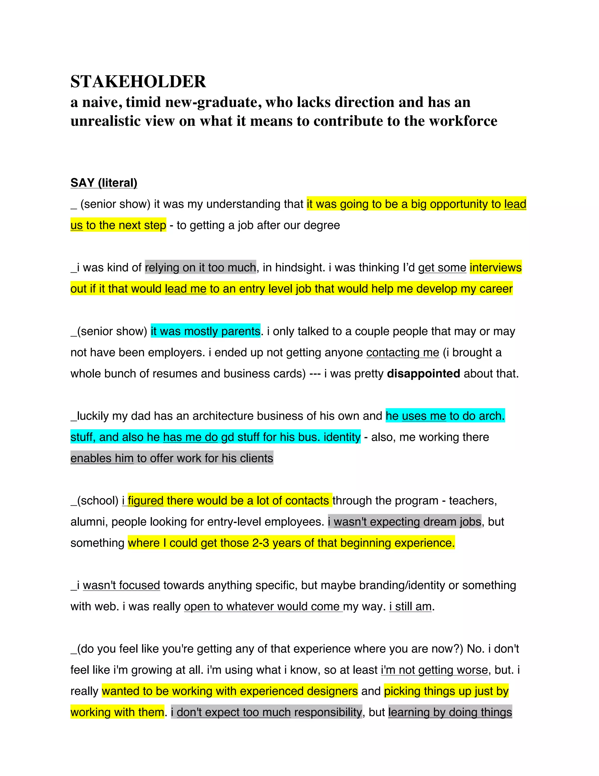 1 // EMPATHY MAP // problem statement | PDF