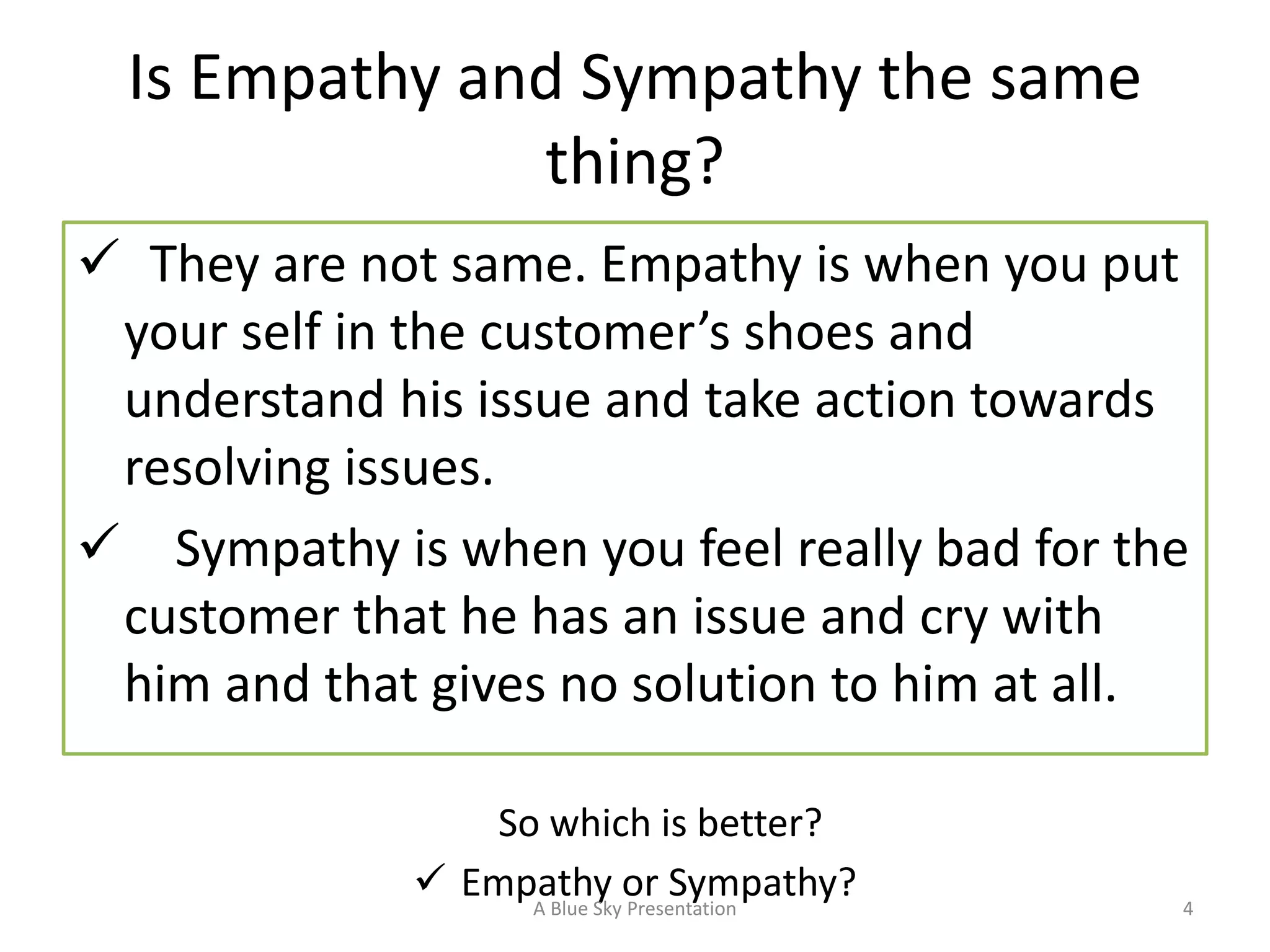 Empathy and eq | PPTX