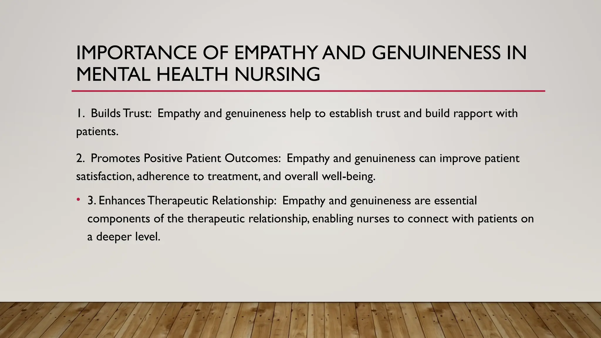 Empathy and Genuineness.ppt a brief lec on empathy and nicetyx | PPT