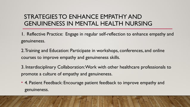 Empathy and Genuineness.ppt a brief lec on empathy and nicetyx | PPT