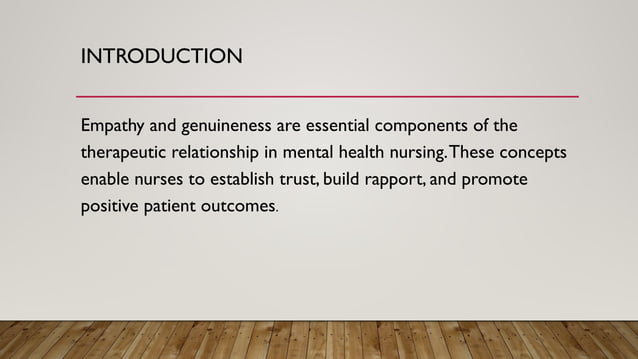 Empathy and Genuineness.ppt a brief lec on empathy and nicetyx | PPT