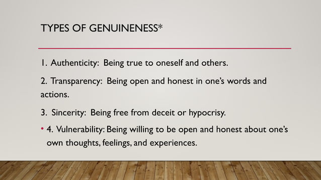 Empathy and Genuineness.ppt a brief lec on empathy and nicetyx | PPT